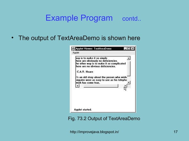 Text field and textarea | PPT