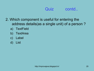 Text field and textarea | PPT
