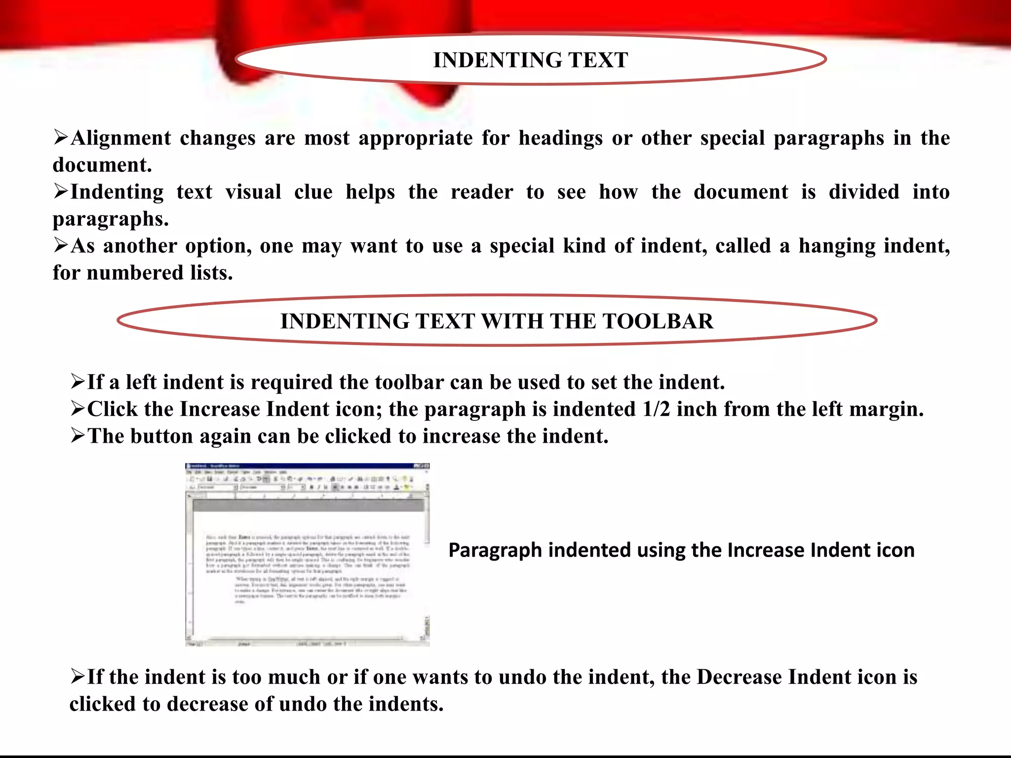 Inserting Text - R.D.Sivakumar | PPT