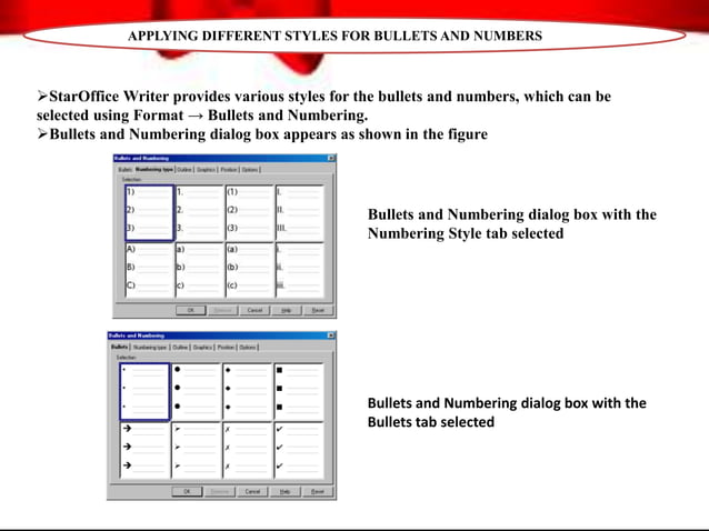 Creating Bullets and Numbered List - R.D.Sivakumar | PPTX