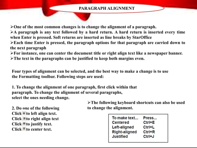 Paragraph Alignment - R.D.Sivakumar | PPT