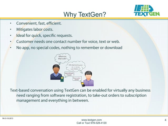 Introduction to TextGen | PPT | Email | Internet