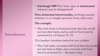 Text, genre and discourse shifts in translation | PPTX