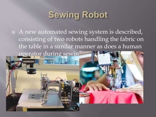 Textile robots | PPTX