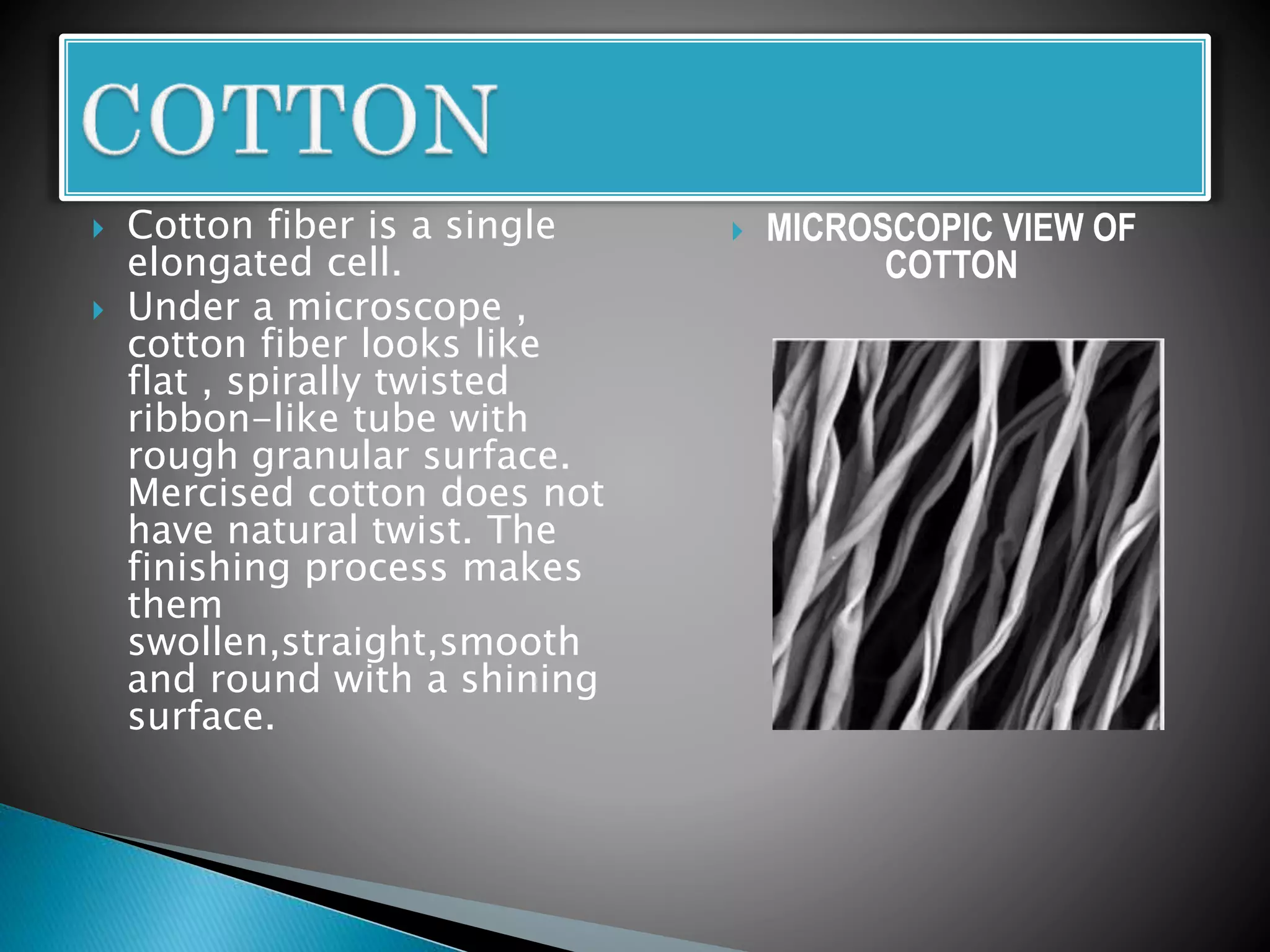 Identification of textile fiber | PPTX