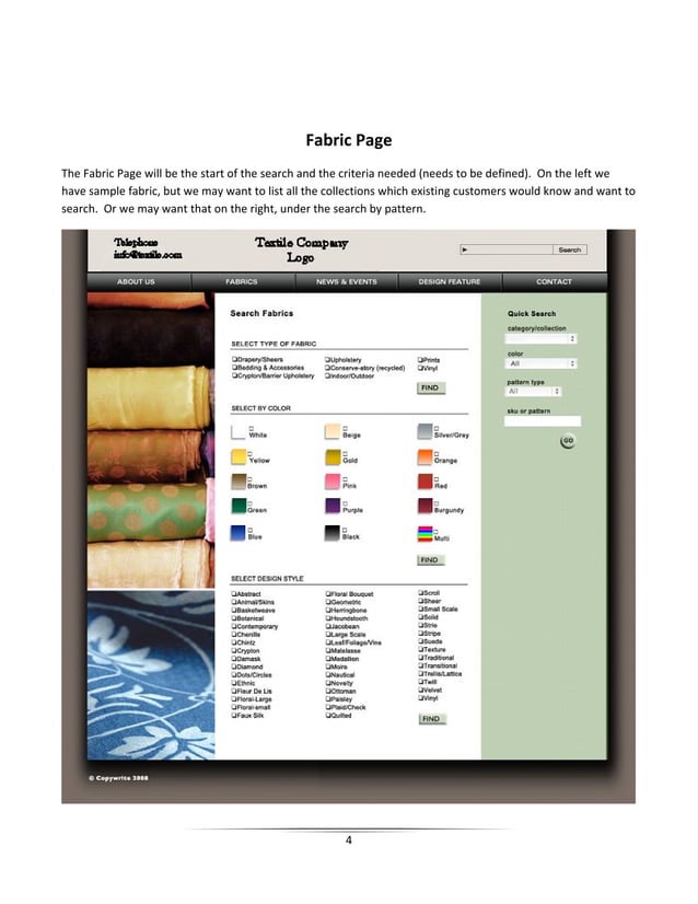Textile Storyboard Version 3 Guru | PDF | Web Design and HTML | Internet