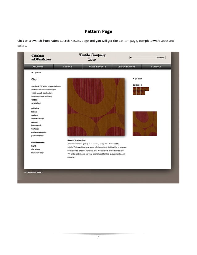 Textile Storyboard Version 3 Guru | PDF | Web Design and HTML | Internet