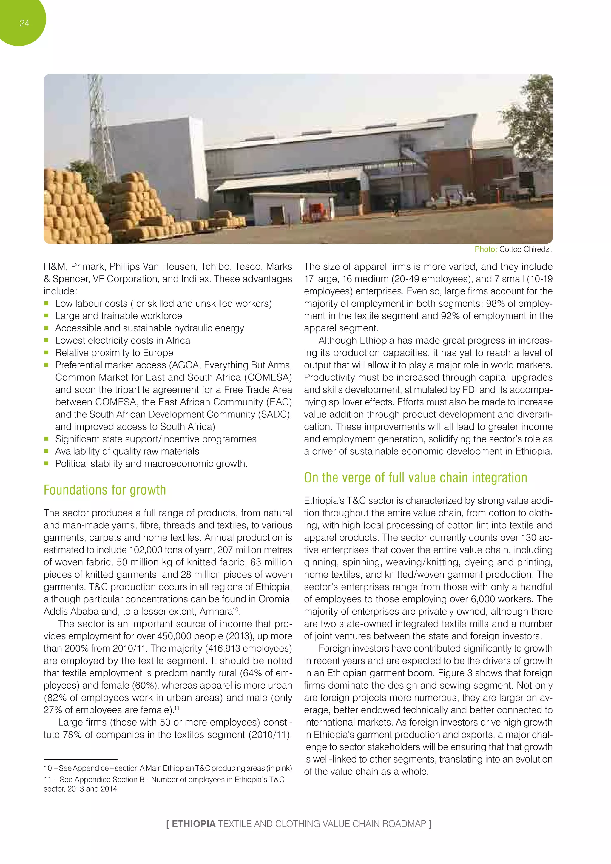 Textile and clothing value chain roadmap to 2020 | PDF