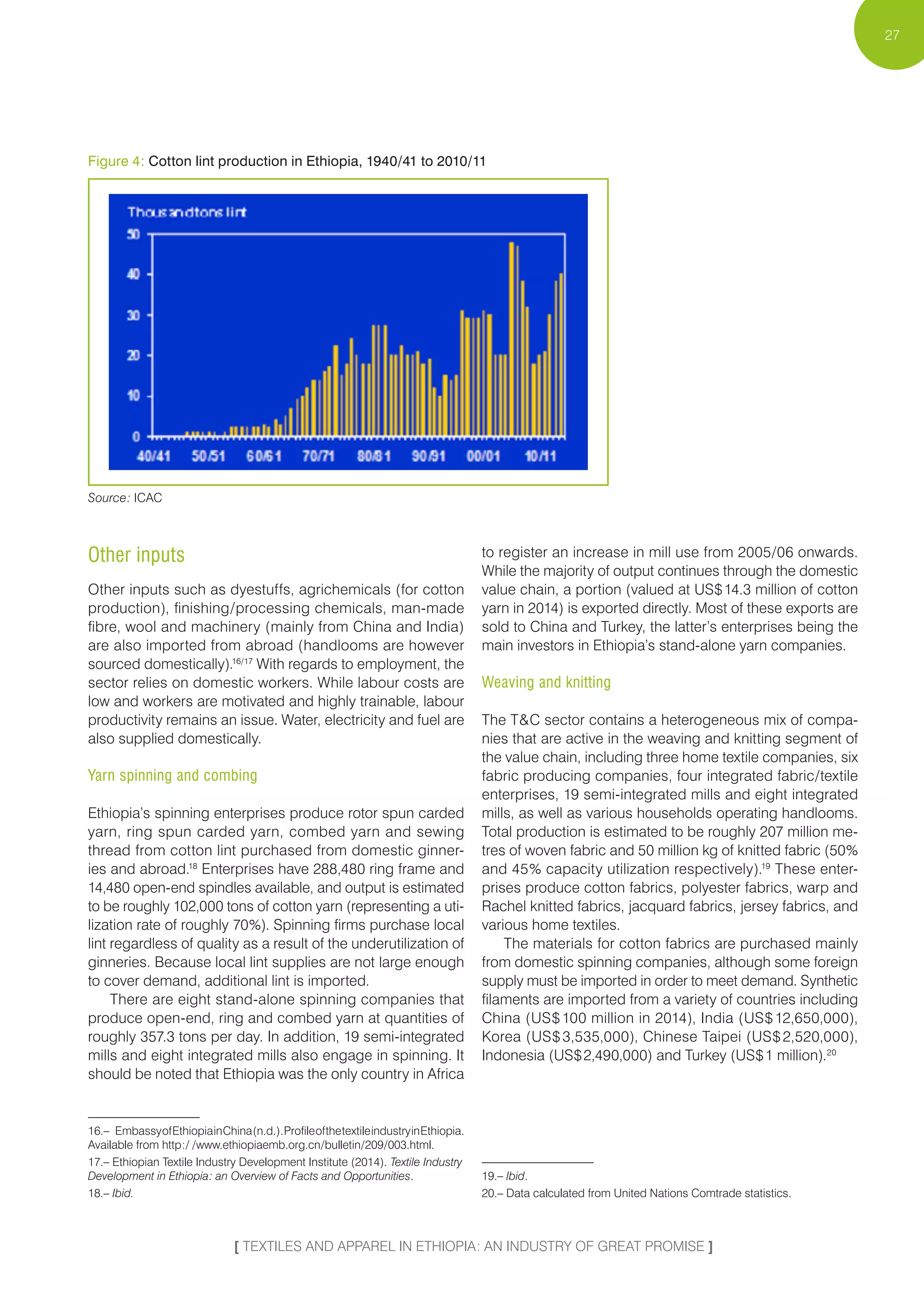 Textile and clothing value chain roadmap to 2020 | PDF