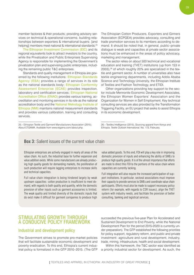 Textile and clothing value chain roadmap to 2020 | PDF