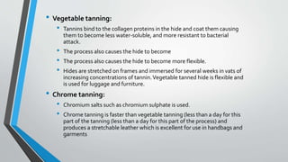 Textile and tanning industry waste | PPT