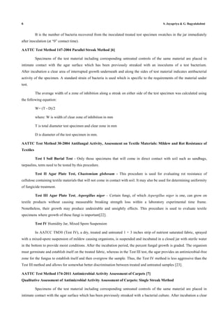 Textile antimicrobial-testing | PDF