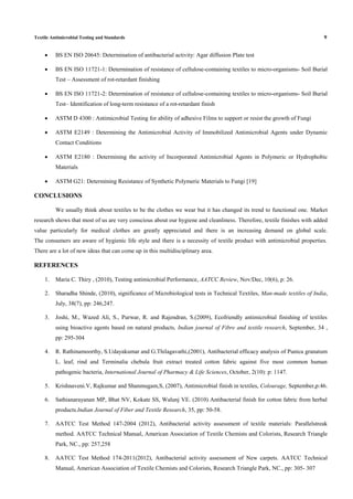 Textile antimicrobial-testing | PDF