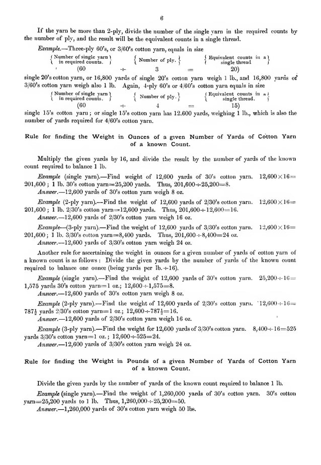 Textile Calculation.pdf,Textile Calculation | PDF