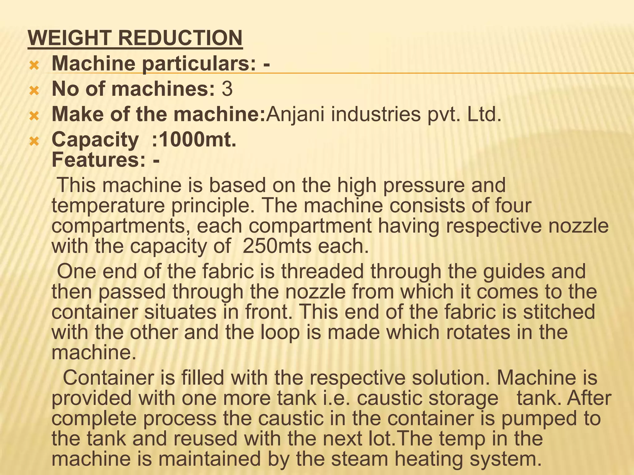 Textile chemical processing | PPTX