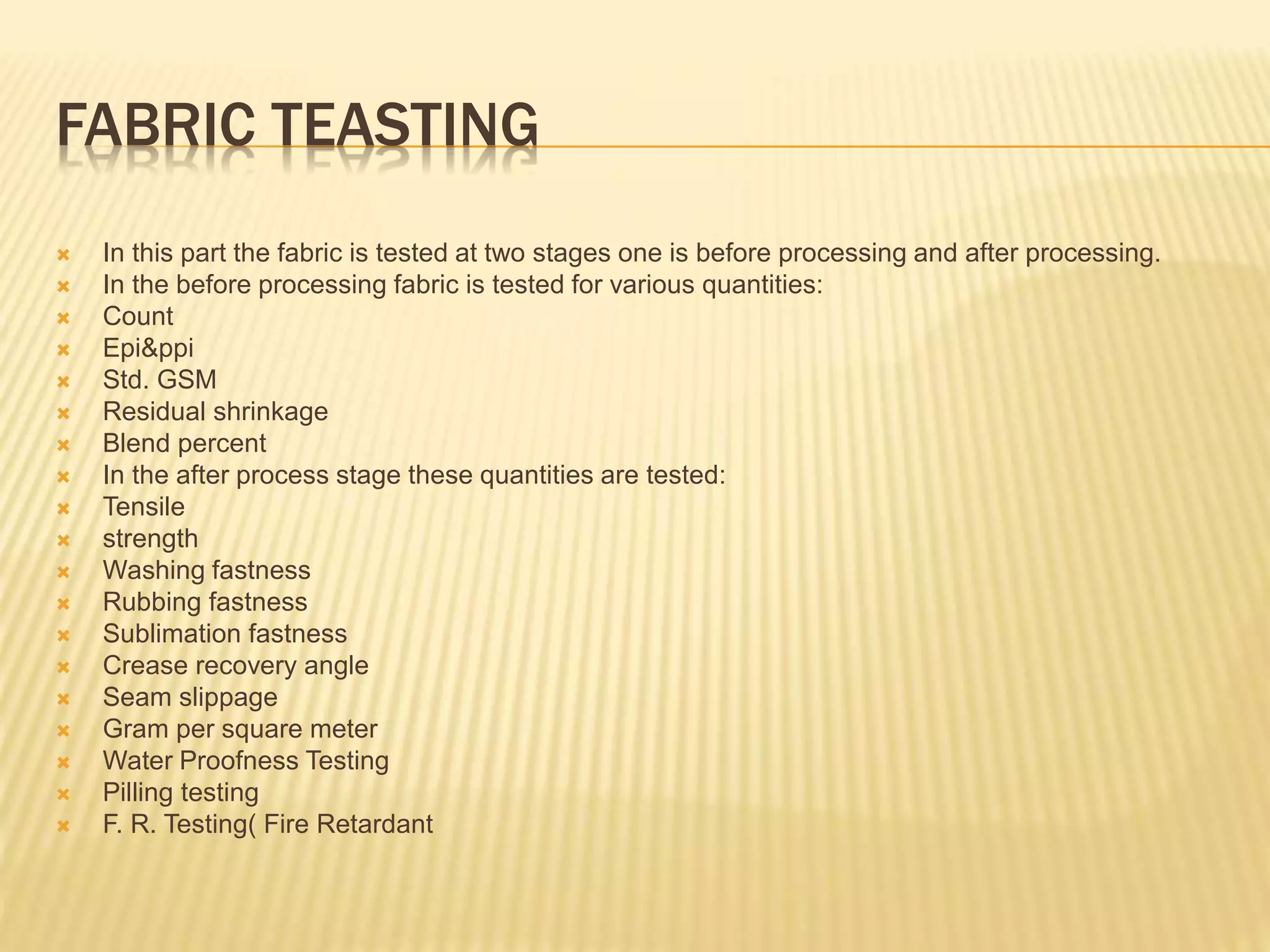 Textile chemical processing | PPTX