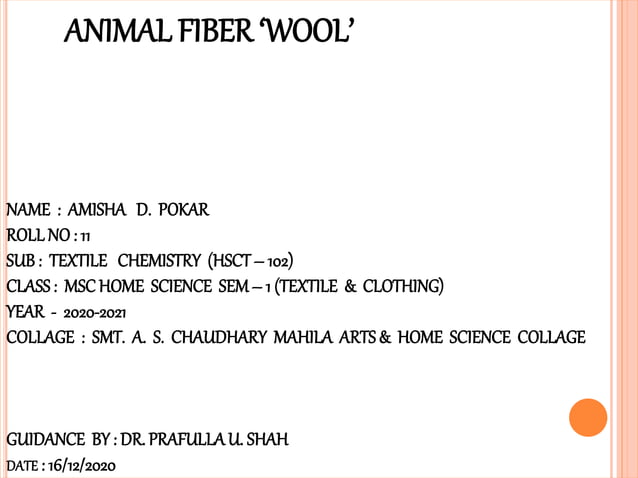 wool: introdction,origin and histrory, process, types, classification ...