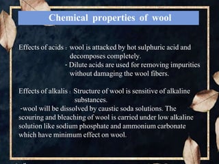 wool: introdction,origin and histrory, process, types, classification ...