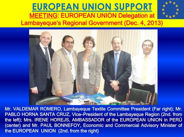 LAMBAYEQUE REGION TEXTILE CLUSTER ( PERU) - BIOCEANIC PERUVIAN ...