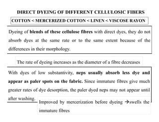 Textile coloration, dyeing and printing of textile materials | PDF