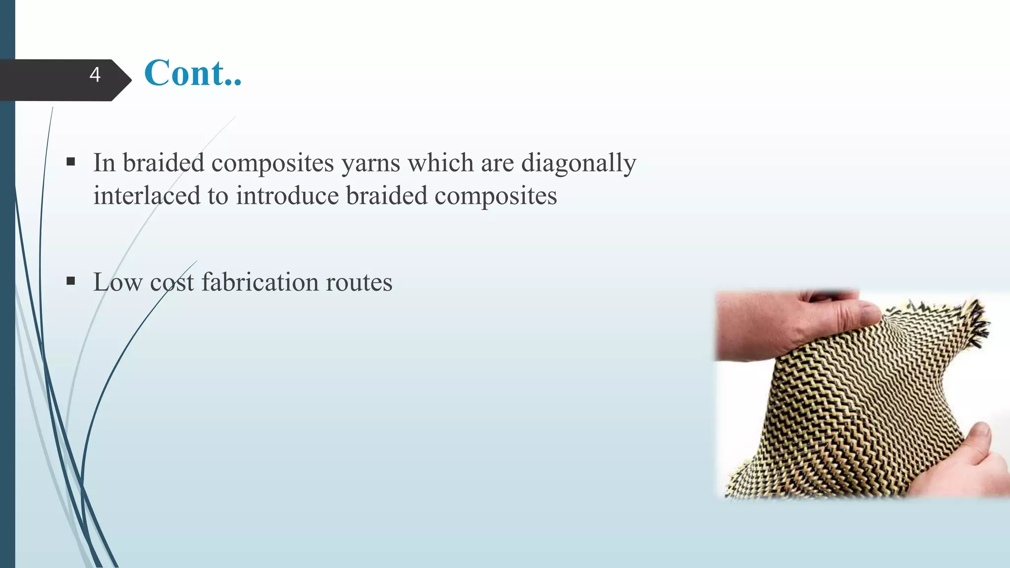 Textile composites, 2D and 3D braided composite fabrics | PPTX