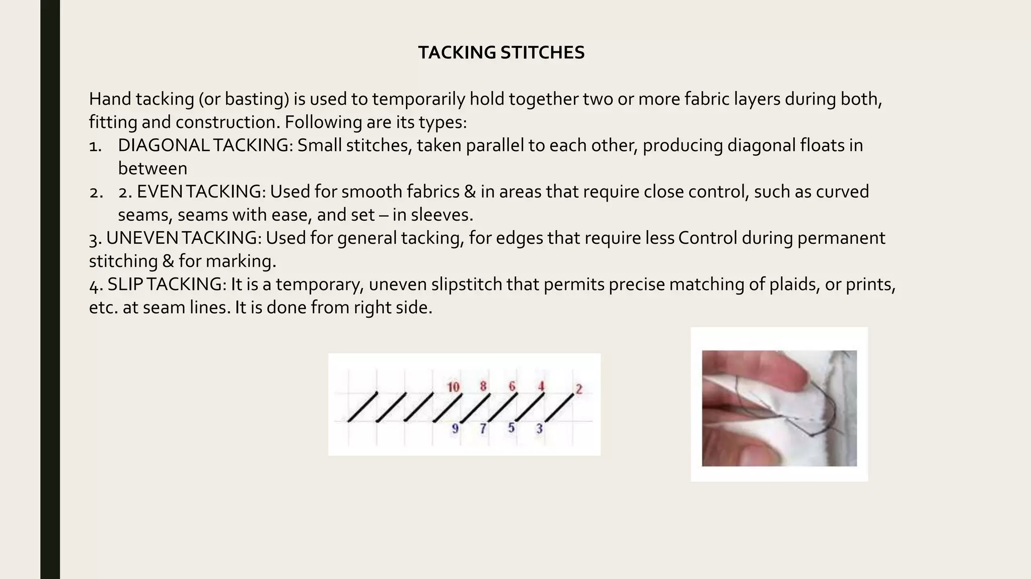 Textile conservation needle technique | PPTX