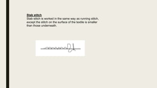 Textile conservation needle technique | PPTX