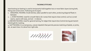 Textile conservation needle technique | PPTX