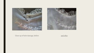 Textile conservation needle technique | PPTX