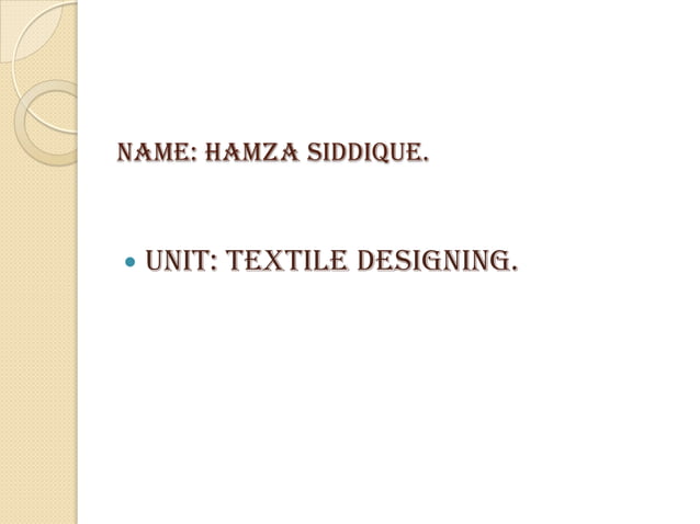 Textile design and printing. | PPTX