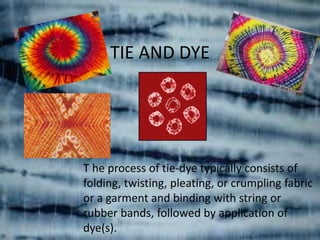 Textile designing techniques | PPTX