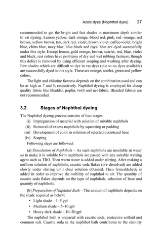 Textile dyes and dyeing by mahapatra, n. n | PDF