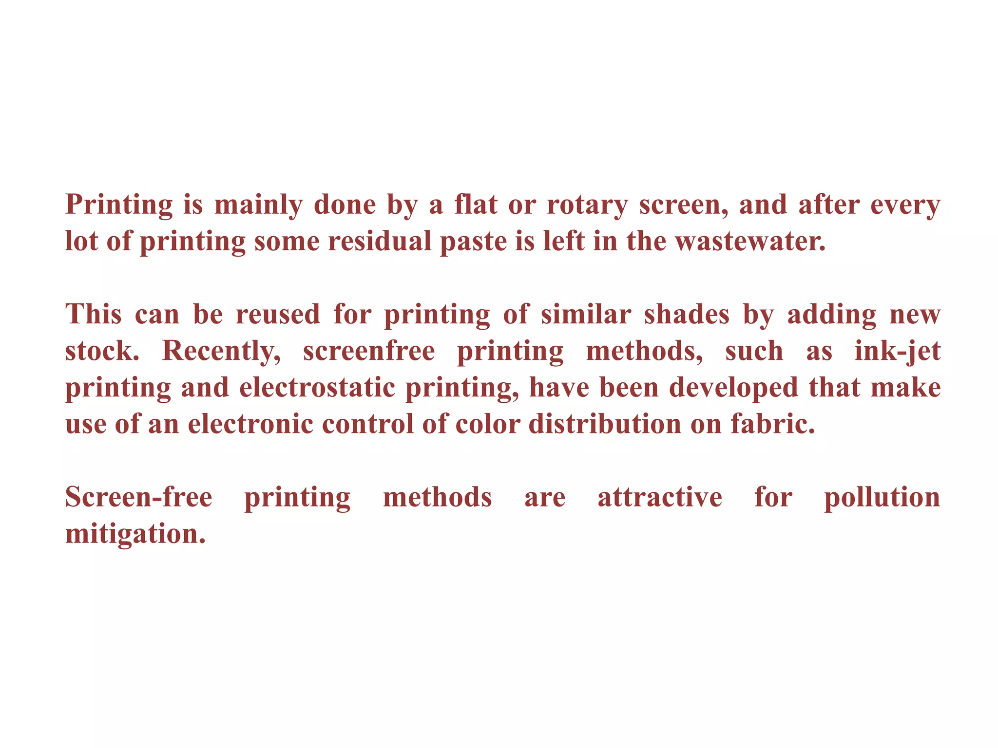 Textile ecology | PPTX