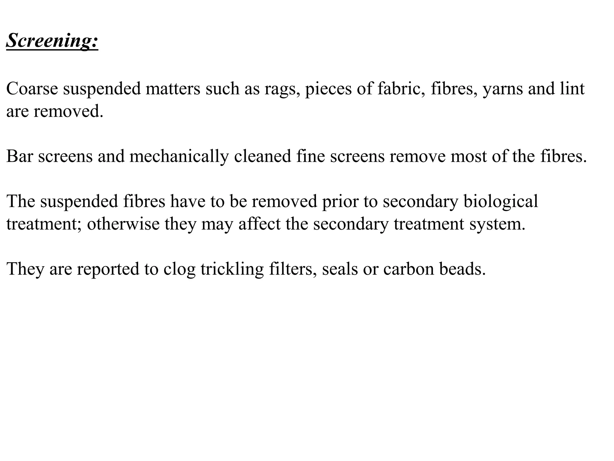 Textile effluent treatment | PPTX