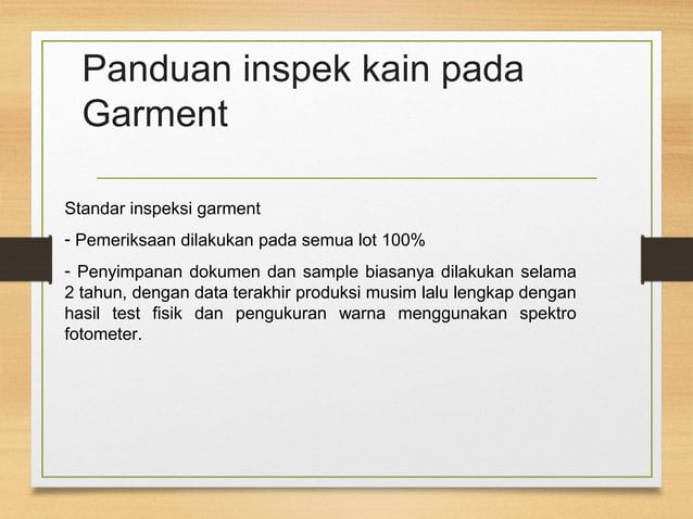 Textile fabrics analysis | PPT