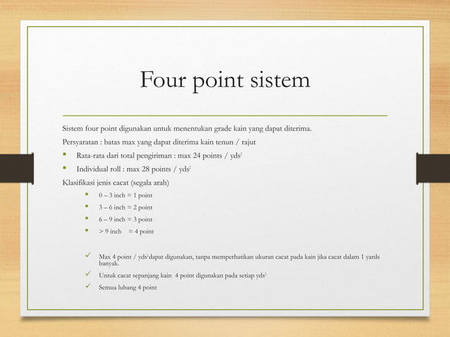 Textile fabrics analysis | PPT