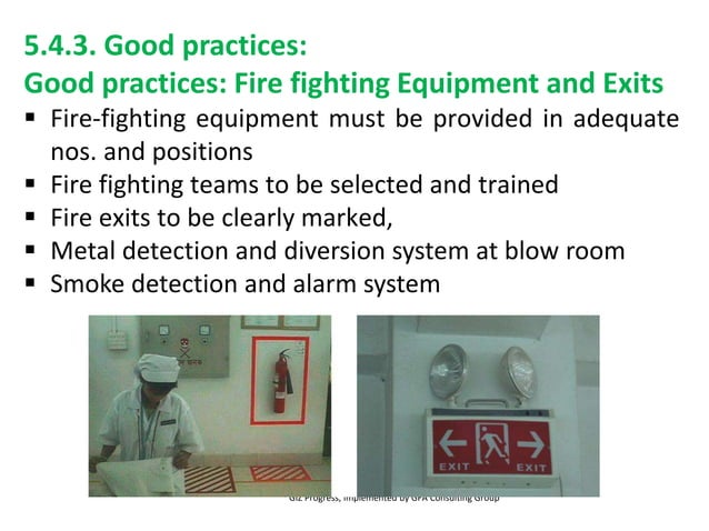 Textile Factory Working conditions.pptx | Indoor Environmental Quality ...