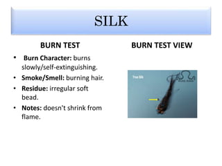Textile fiber report | PPTX