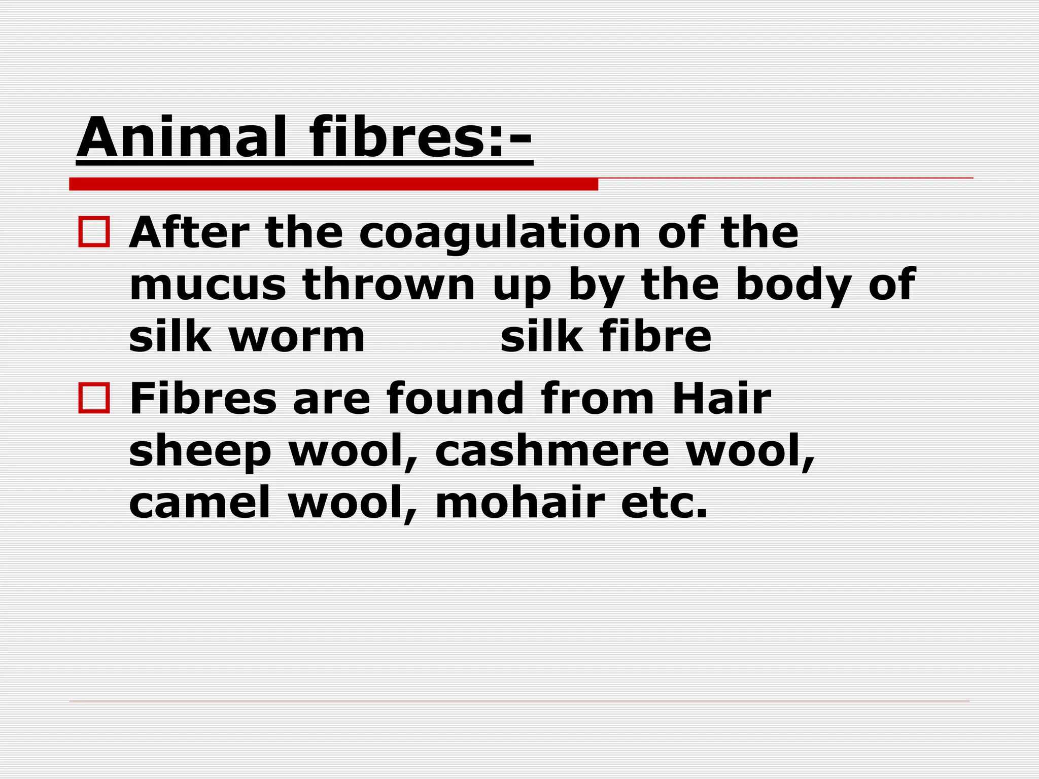 Textile Fibre - Introduction &Classification | PPT