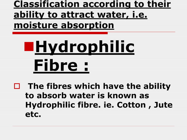 Textile Fibre - Introduction &Classification | PPT