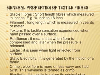 Textile fibres | PPTX
