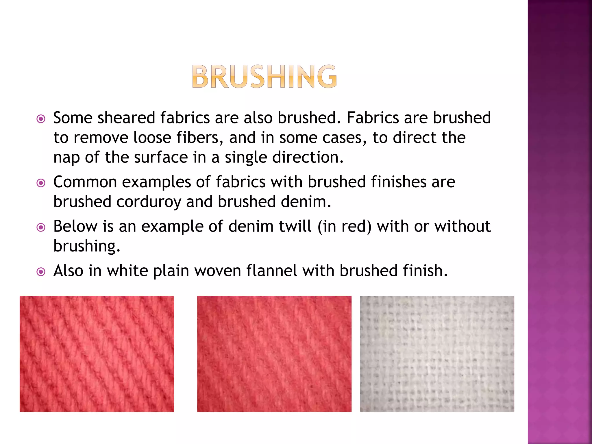Textile finishes | PDF