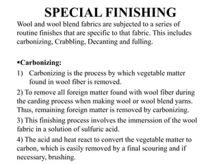 Dr B.M.N._ Textile finishes | PPTX