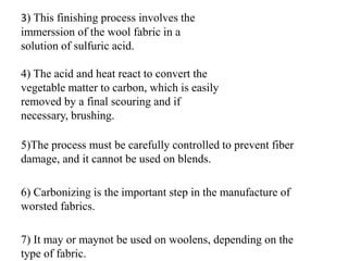 Dr B.M.N._ Textile finishes | PPTX