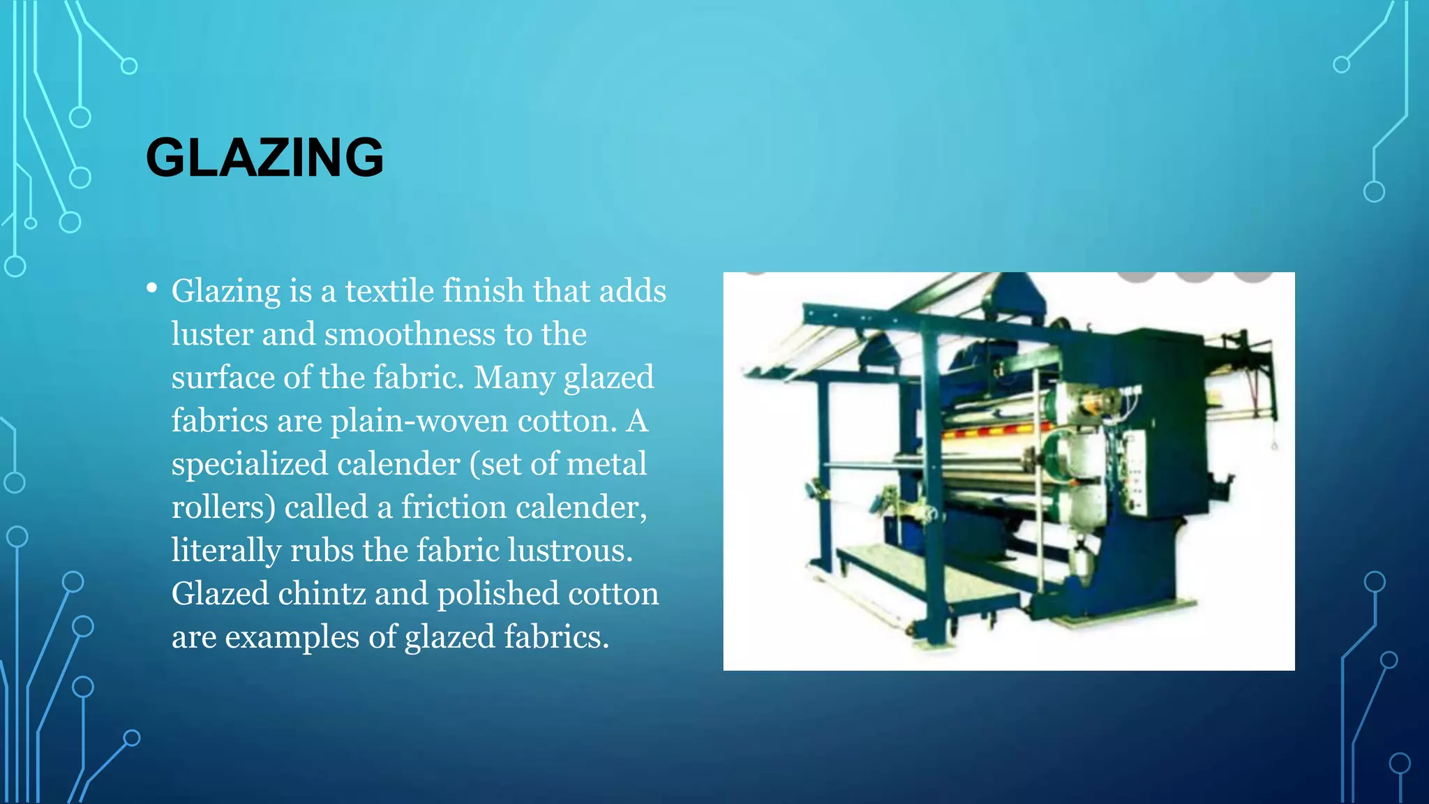 Textile finishes | PPTX