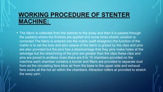 Textile finishes | PPTX