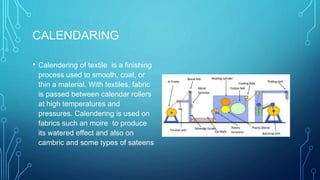 Textile finishes | PPTX