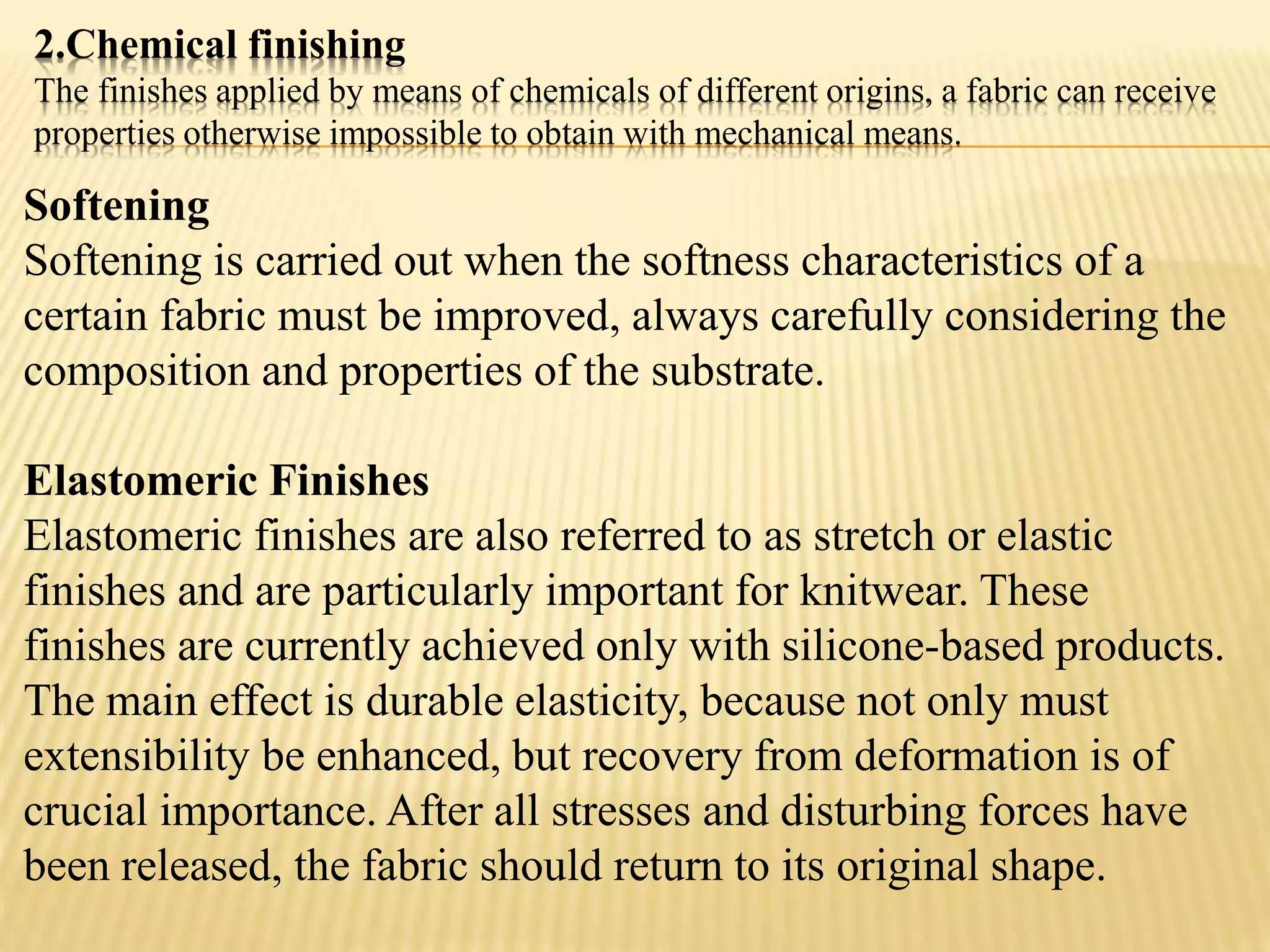 Textile finishing | PPTX