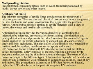 Textile finishing | PPTX