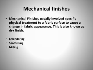 Textile finishing bultan | PPSX | Needlework | Arts and Crafts